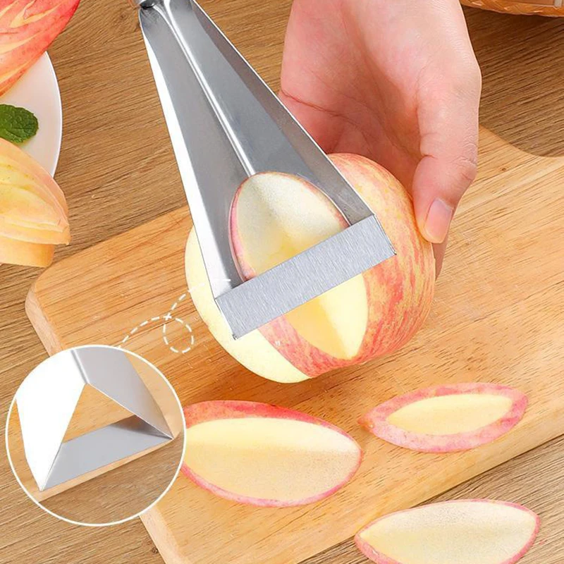 Apple-Cut-Artifact-Triangle-Fruit-Stainless-Steel-Fancy-Knife-Creative ...