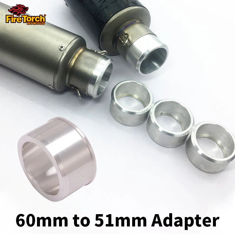 High Quality Universal Motorcycle Exhaust Pipe Escape 60mm to 51mm ...