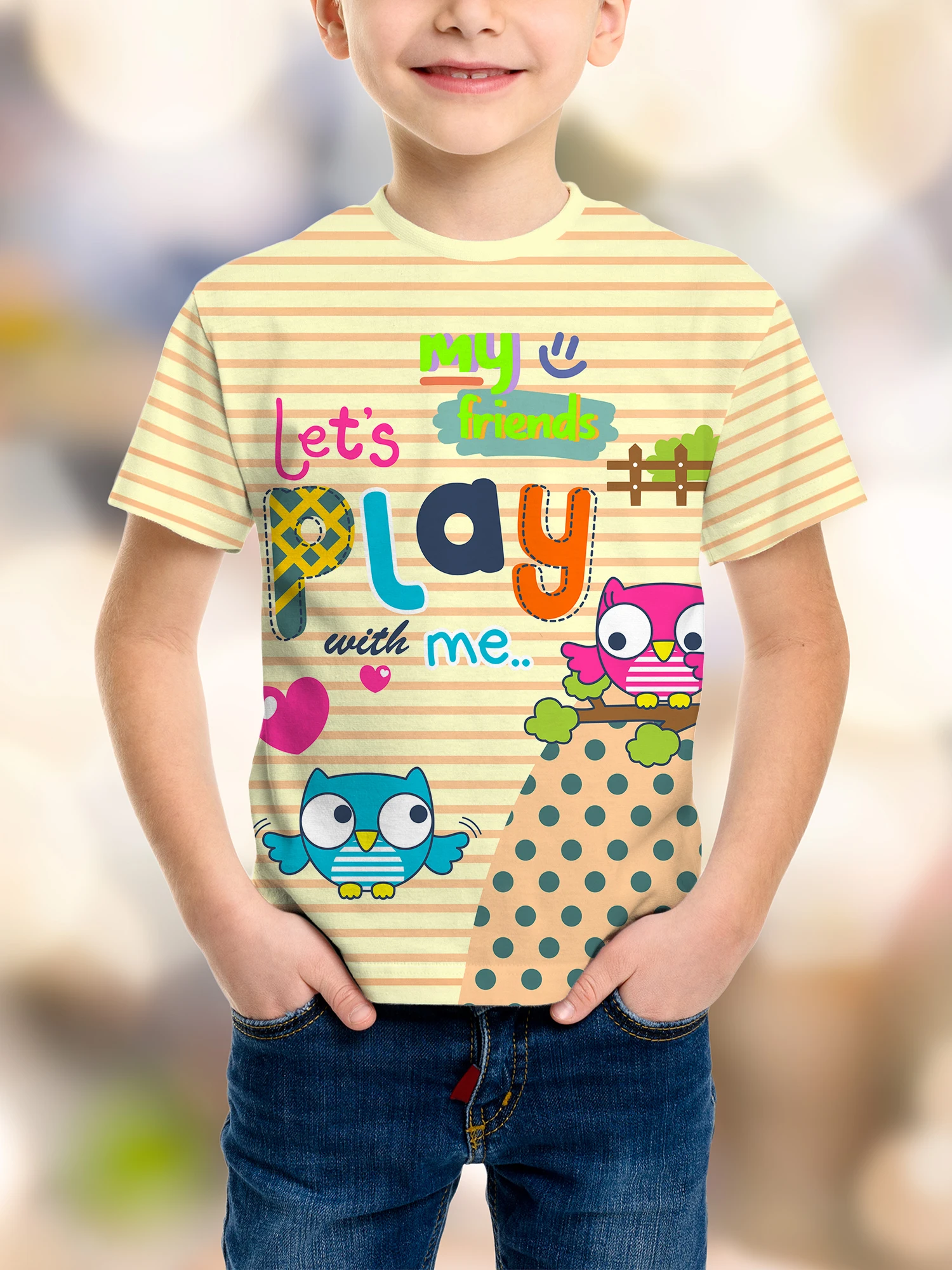 New Cartoon T-shirt Kids Boys Children Clothes Girls T Shirts Boy Baby ...