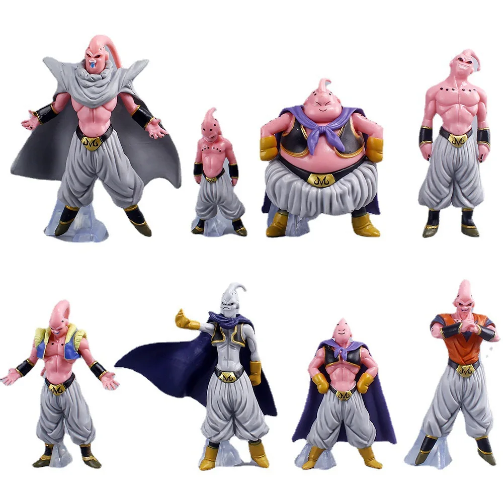 8Pcs-Set-Dragon-Ball-Z-10CM-Buu-PVC-Action-Figure-Evil-Small-Majin-Buu ...