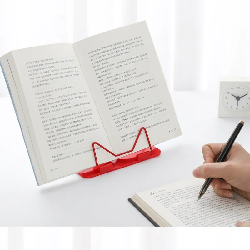 1-Pc-Portable-Foldable-Adjustable-Bookend-Stand-Reading-Book-Stand ...