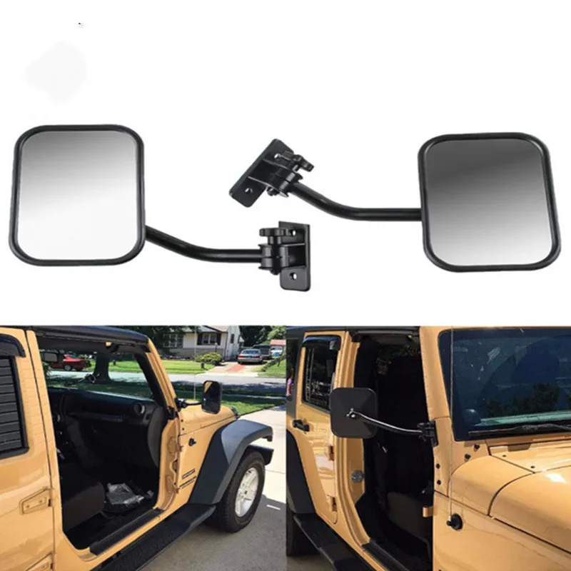 NEW-Square-shaped-Reversing-Rearview-Side-Mirror-for-Wrangler-Off-Road ...