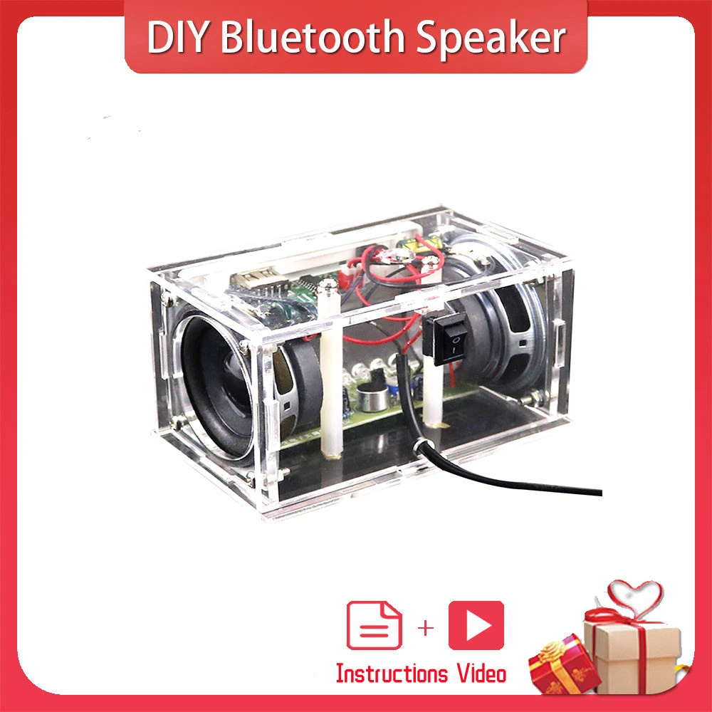 Diy Bluetooth Speaker Production And Assembly Electronic Welding Kit ...