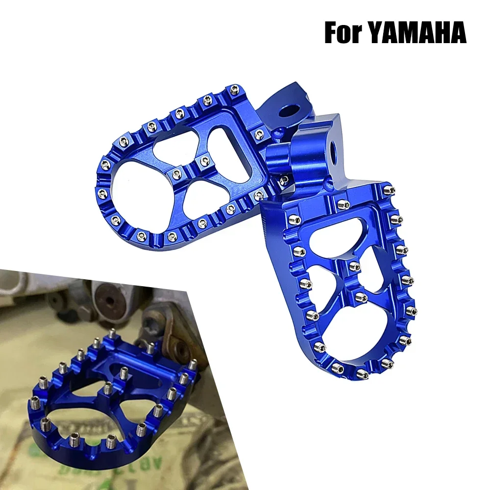 Motorcycle CNC Foot Peg Pedal Footrest For YAMAHA YZ 85 125 250 YZ250F ...