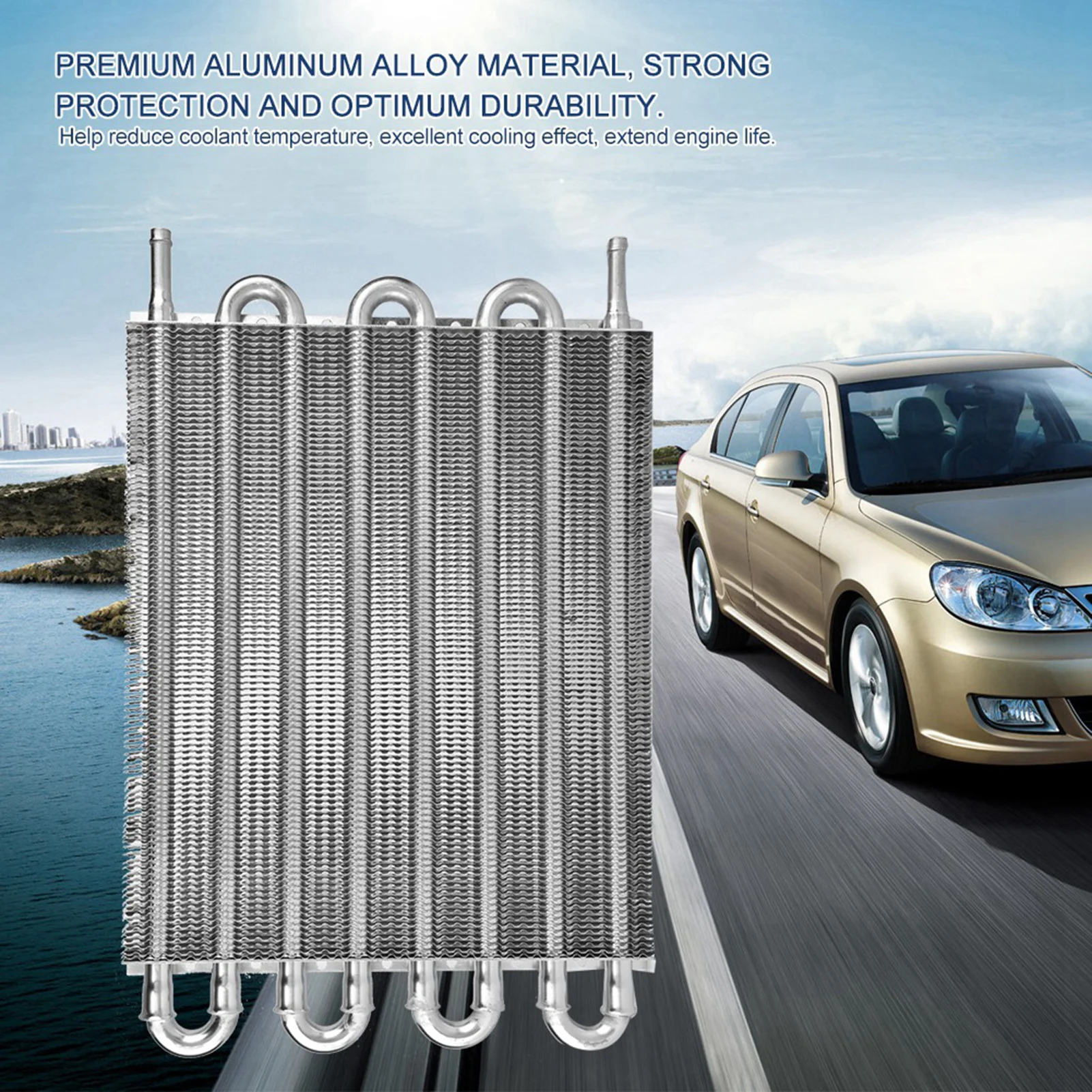 8-Rows-Car-Air-Conditioning-Tube-Universal-Belt-Condenser-Tube-Auto ...