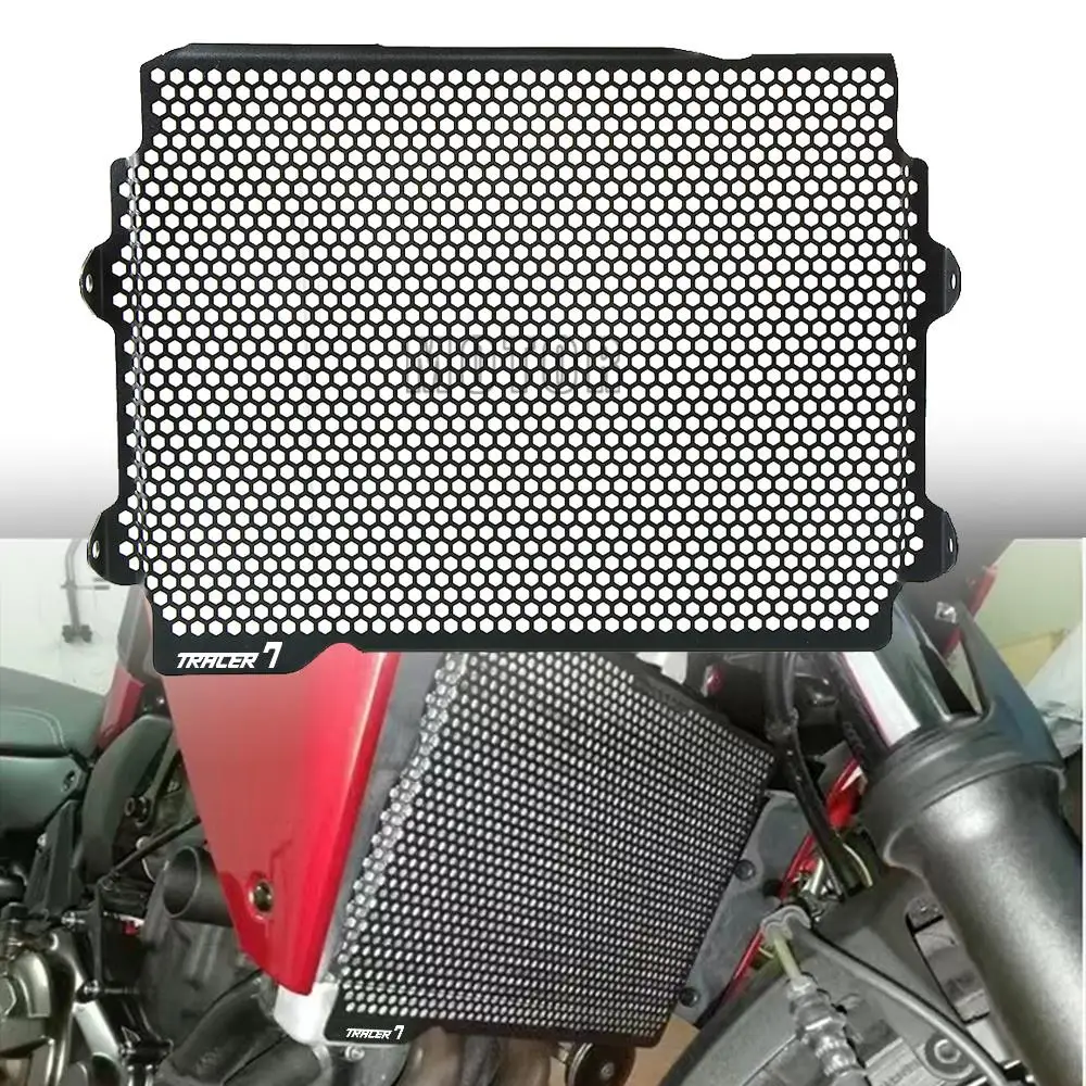 Motorcycle-Radiator-Grille-Guard-Cover-Fuel-Tank-Protection-CNC-For ...
