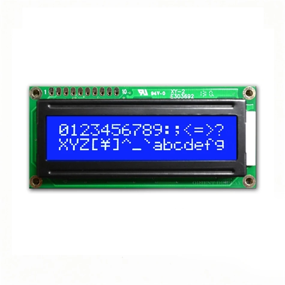 LCD 1602 Blue Display Display 16x2 Arduino backlit electronics ...