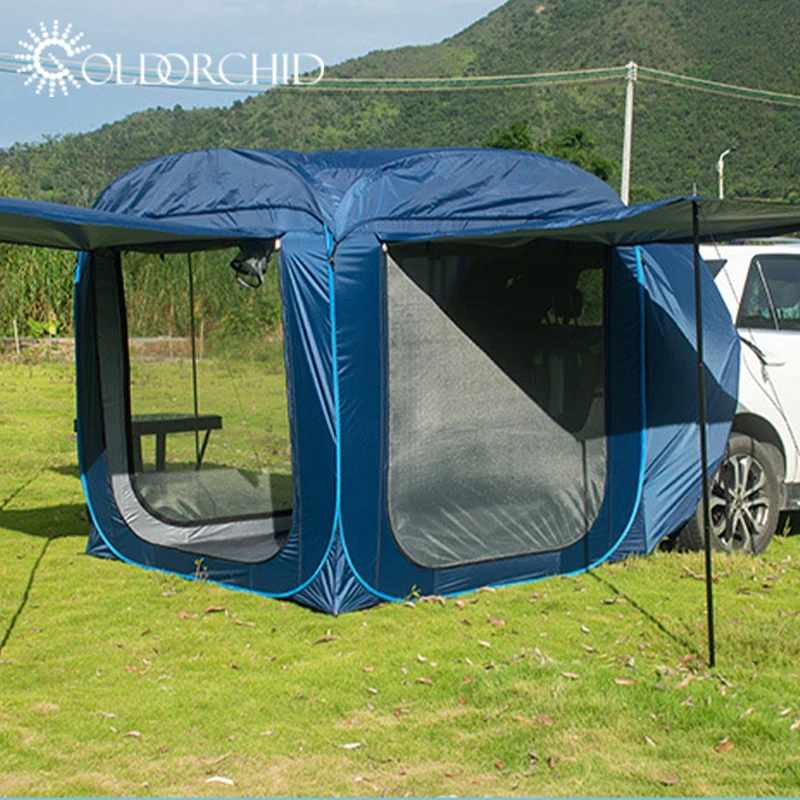High-Quality-Car-Trunk-Canopy-Sunshade-Tent-Extension-Outdoor-Camping ...