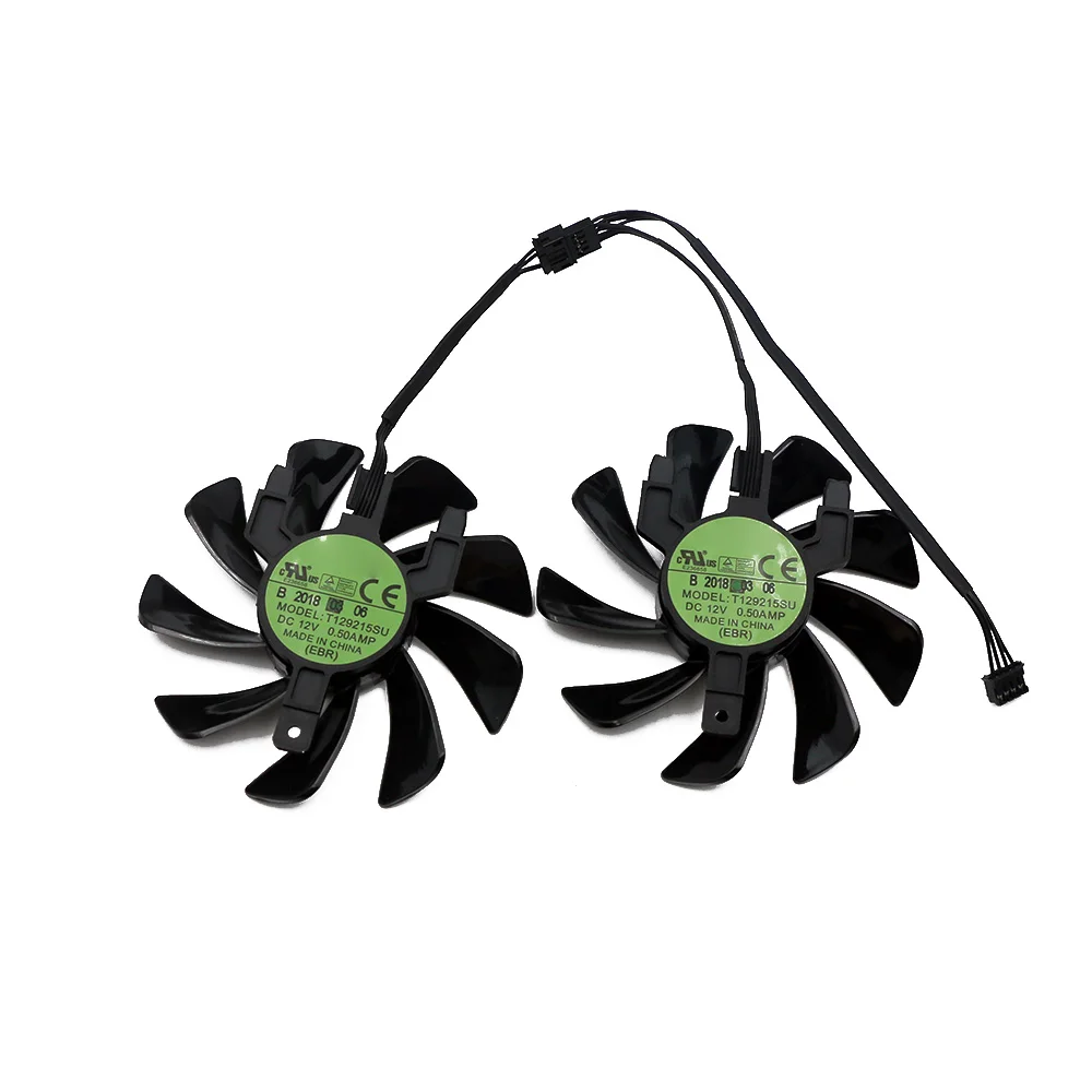 FDC10H12D9-C 87mm GPU Cooling Fan Replacement For Sapphire Pulse RX ...