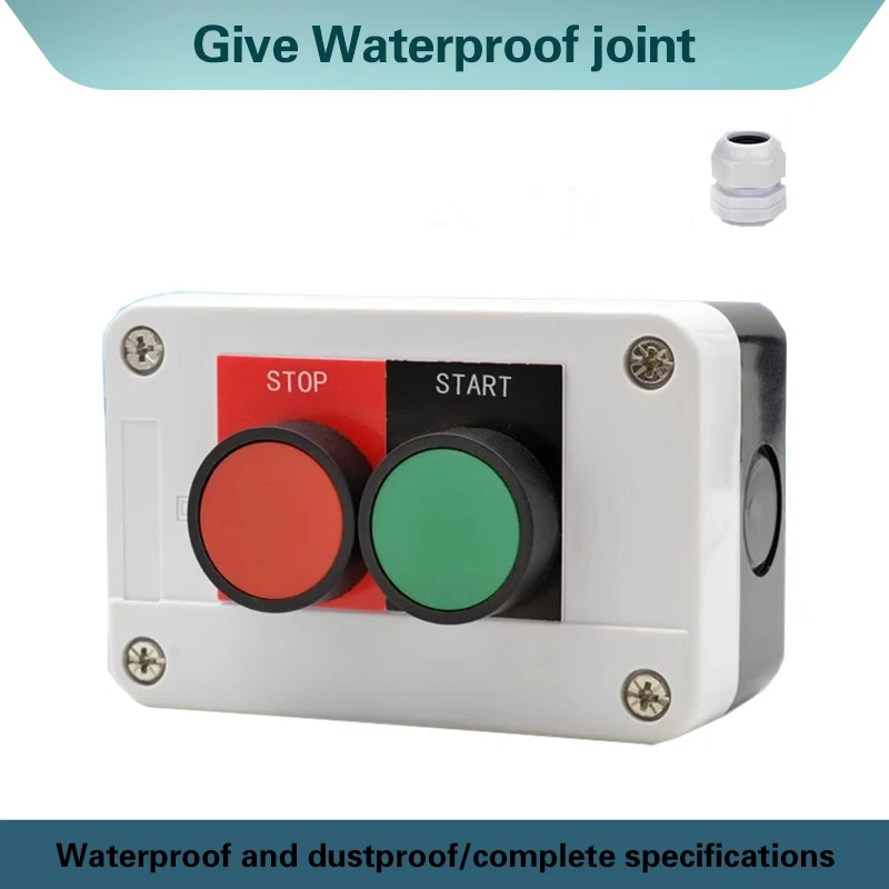 XB2-Two-position-button-switch-box-control-box-start-stop-flat-button ...