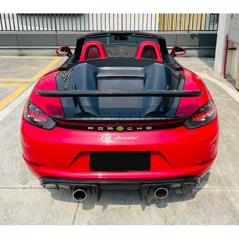 Real-Carbon-Fiber-Car-Rear-Trunk-Wing-Spoiler-for-Porsche-Boxster-981 ...