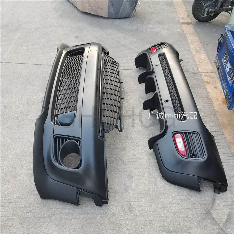 Fur bwm mini cooper r55 r56 upgrade JCW GP bodykit fit fur hohe qualitat r57 r58 JCW GP body kit mit stoBstange seite rock AliExpress 34