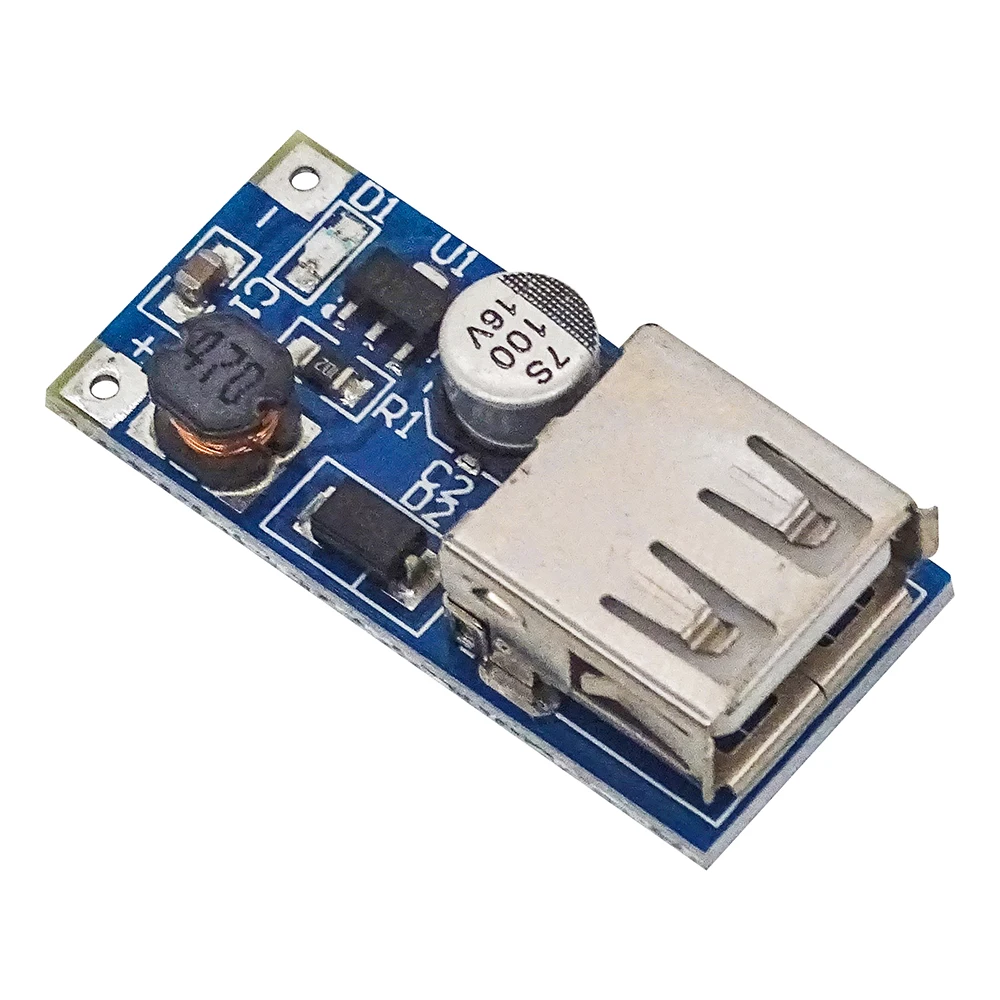 DC DC ชาร์จ USB Boost Power Boost โมดูล0.9V ~ 5V To 5V 600MA USB power ...