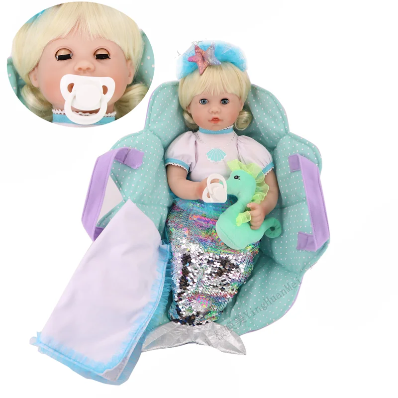 Blinking Eye Reborn Doll | Mermaid Reborn Doll - New Eyes Reborn Doll ...