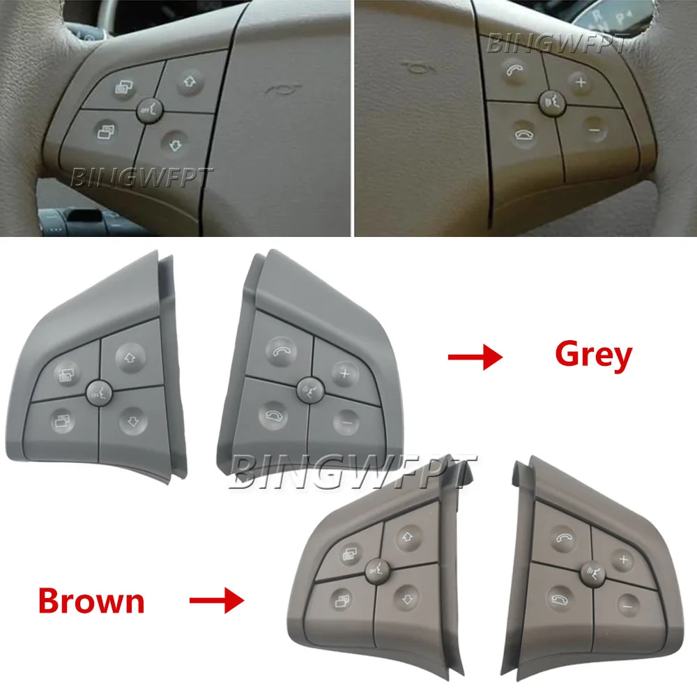 For-Mercedes-W164-W245-W251-NEW-Steering-Wheel-Switch-Control-Buttons ...