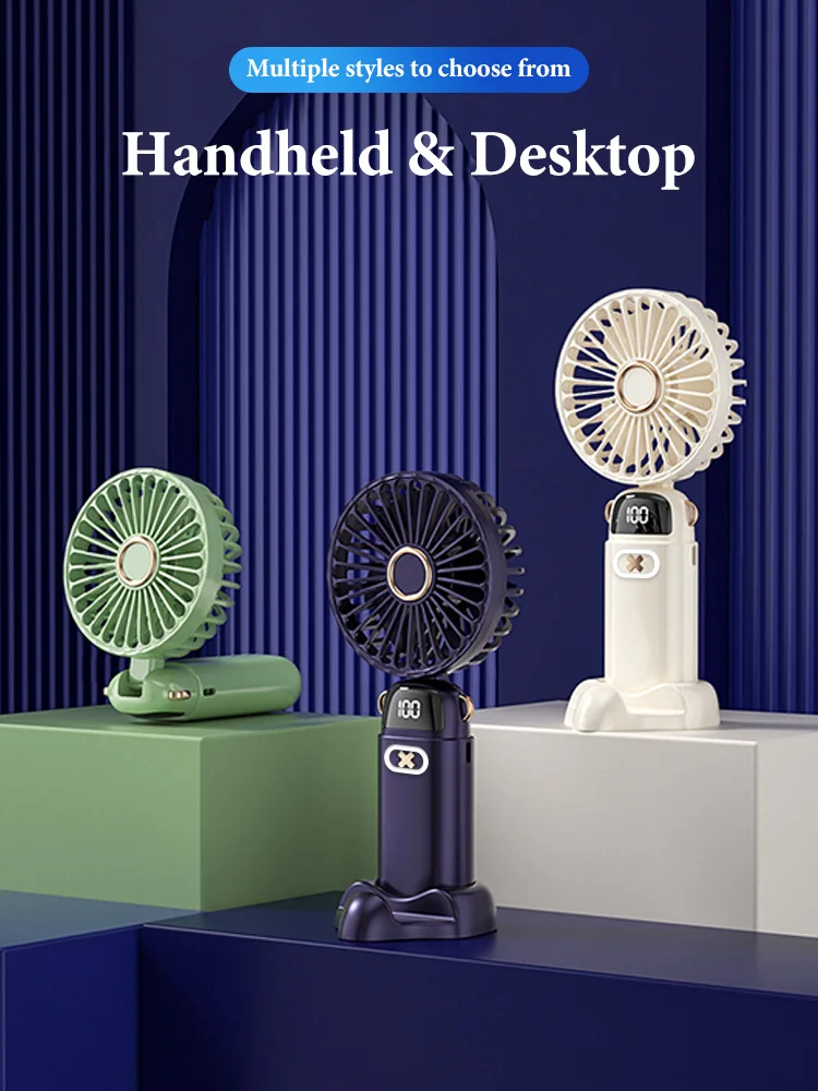 USB-Handheld-Mini-Fan-90-Foldable-Neck-Hanging-Fans-5-Speed-USB ...