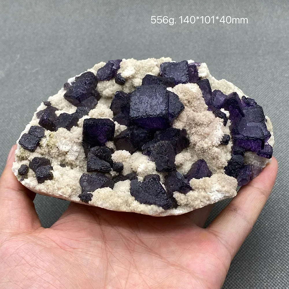 Guizhou-chinois-100-naturel-violet-fluorite-sp-cimen-de-minerai-de ...