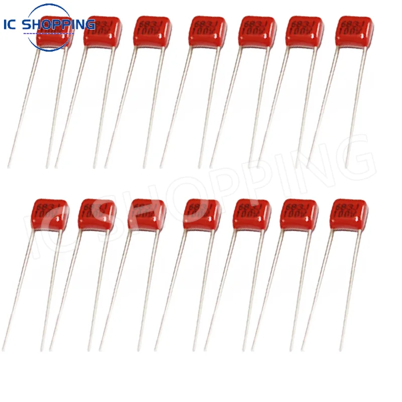100PCS-CBB22-100V-683j-683-68NF-100V683J-Metallized-Film-Capacitor ...