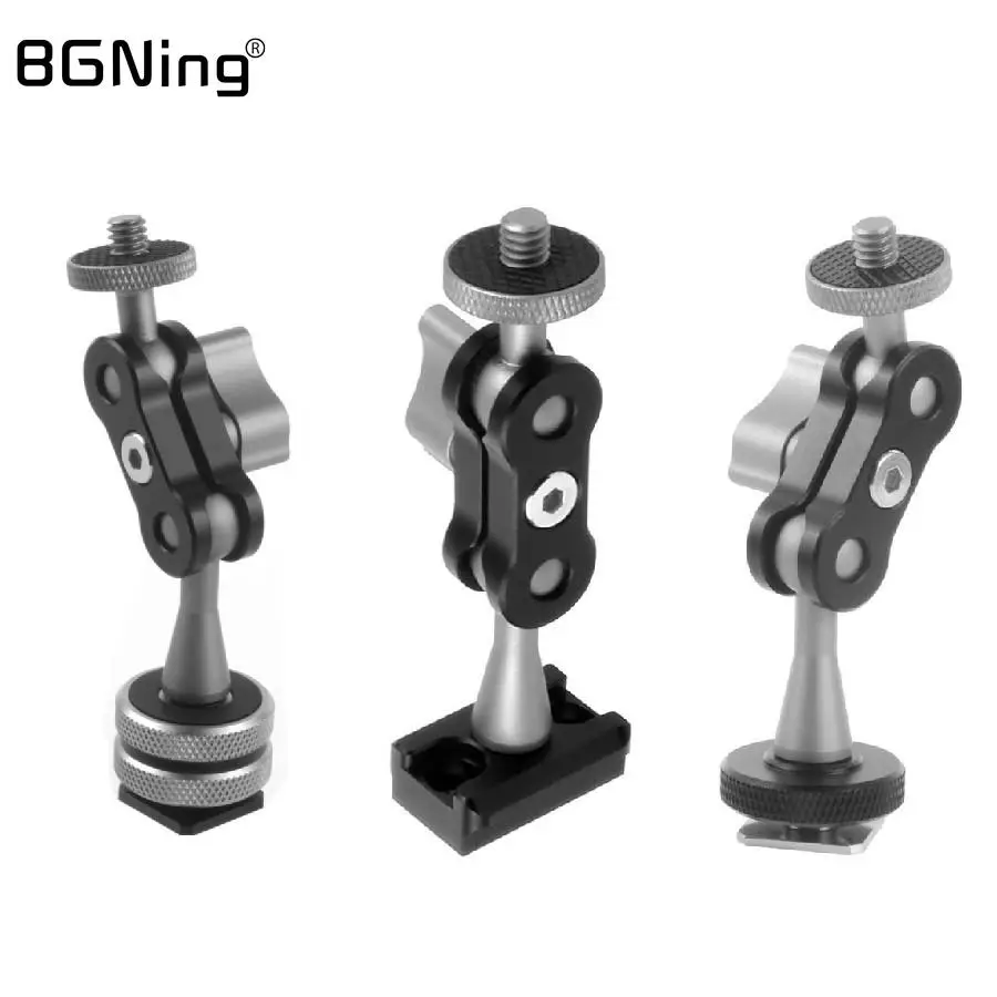 Mini Magic Arm 1/4 Screw for Gopro 11 Black Insta360 X3 Bracket Camera ...