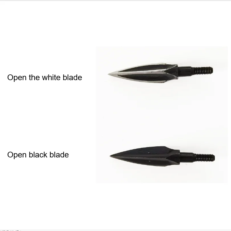 LJ 2.0 Inch Traditional Ancient Arrow Black Fixed Blade Archery Wide ...