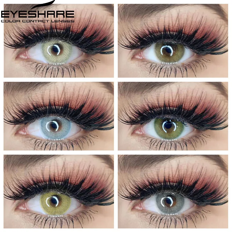 Color-Contact-Lenses-1-Pair-Colored-Lenses-for-Eyes-Annual-Colored ...