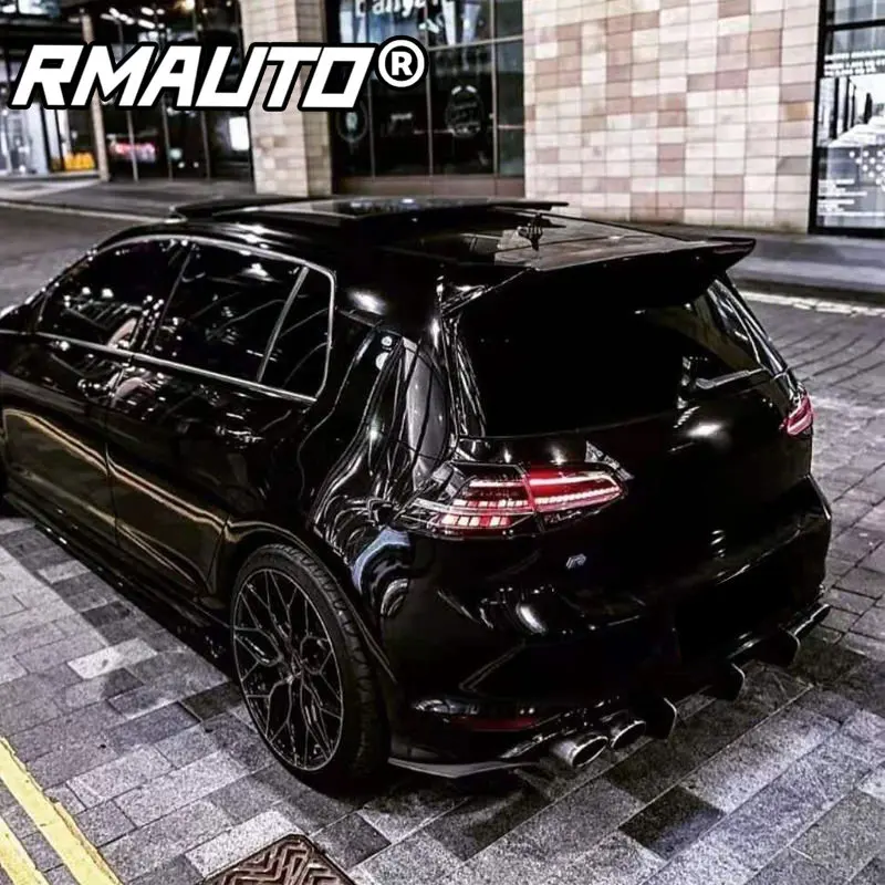 For-Golf-MK7-Robot-Style-Spoiler-Car-Rear-Trunk-Spoiler-Wing-Lid-Roof ...