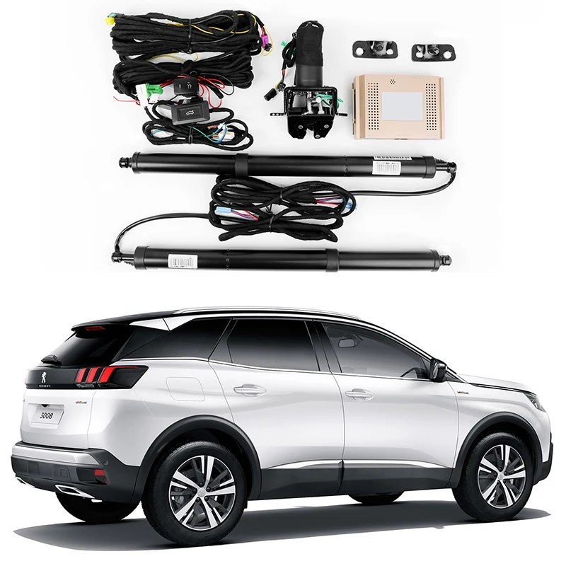 For Peugeot 3008 Electric tailgate intelligent automatic suction lock ...