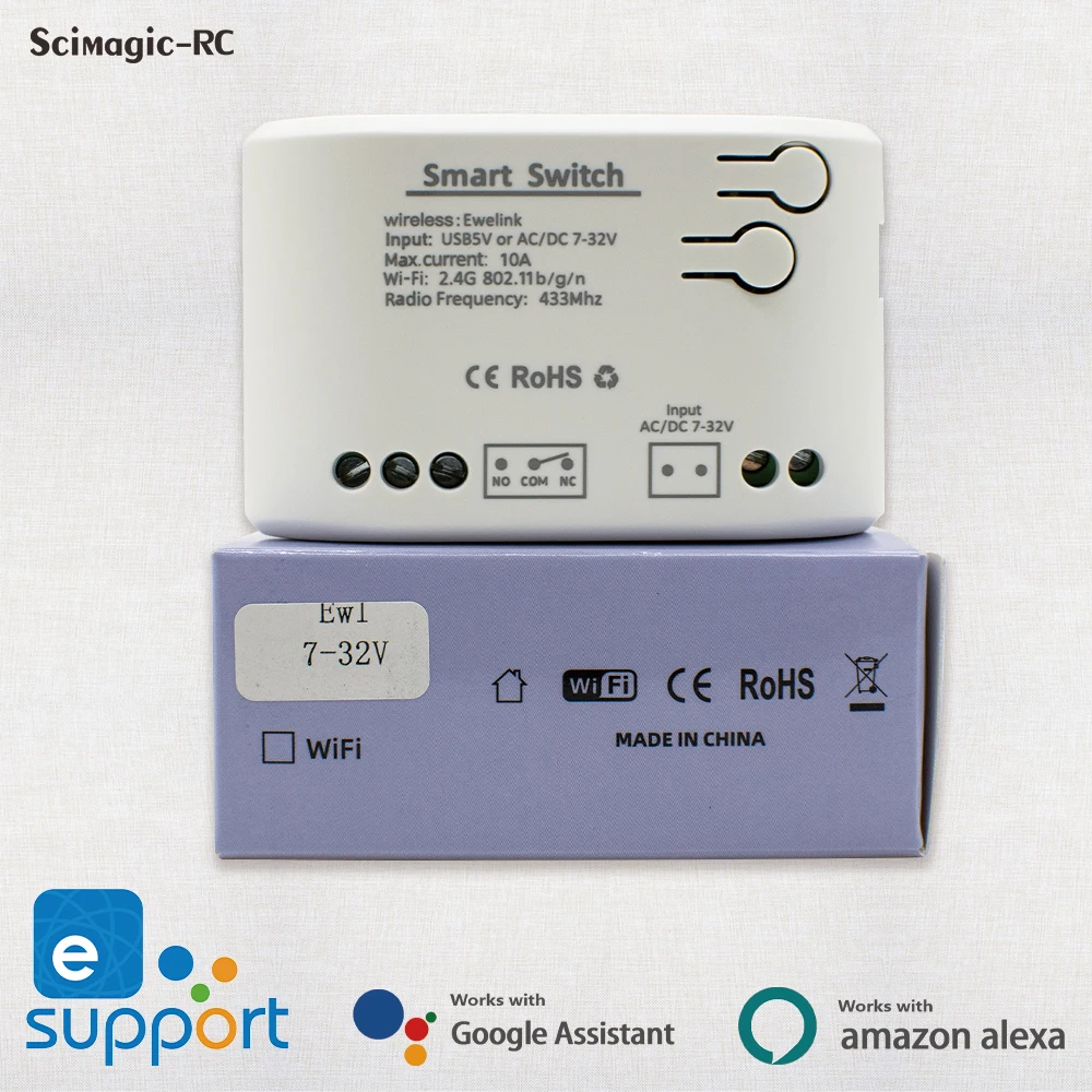 1-5pcs-Wifi-Relay-Smart-Light-Motor-Switch-1CH-Module-WI-FI-Wireless ...