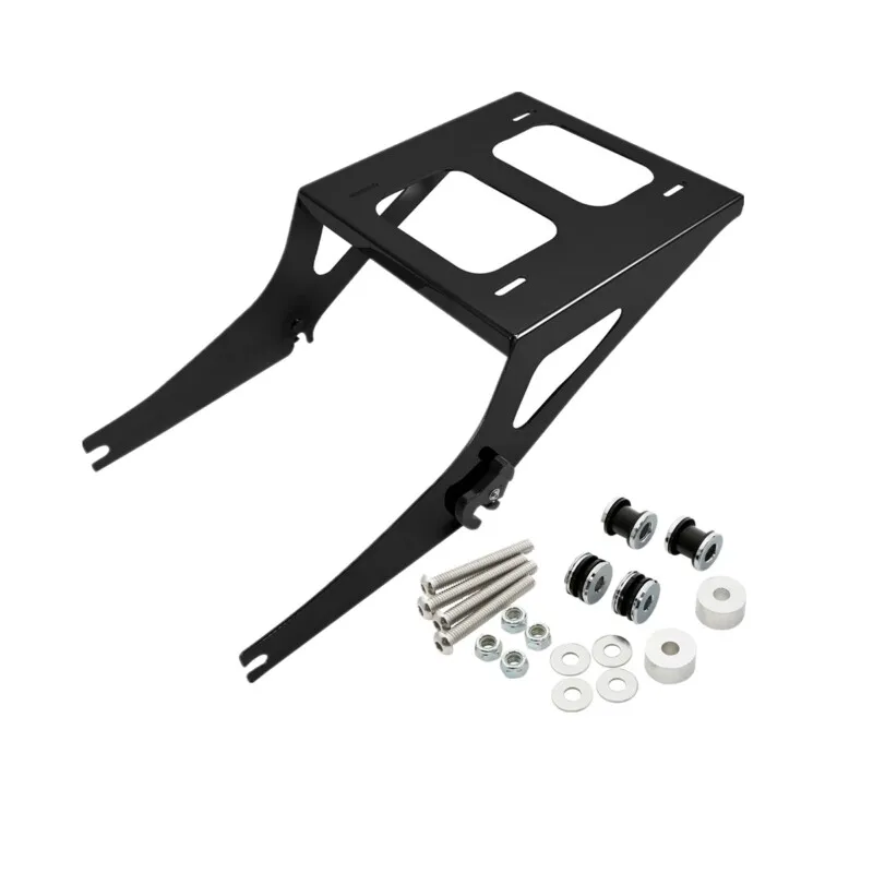 Motorcycle-Pack-Trunk-Mount-Luggage-Rack-For-Harley-Tour-Pak-Fat-Boy ...