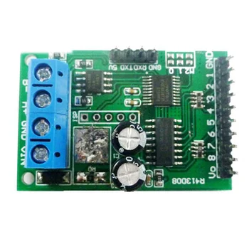 5V RS485 RS232(TTL) PLC Modbus Rtu Module 8Ch IO Control Switch Board ...