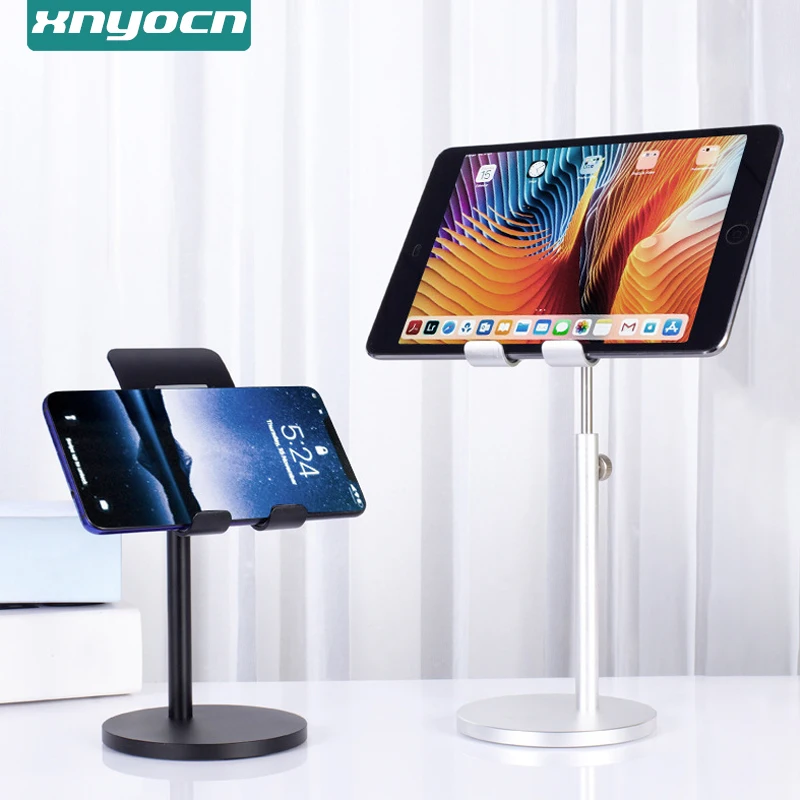 Adjustable-Height-Aluminum-Tablet-Stand-Phone-Holder-Display-Desktop-4 ...