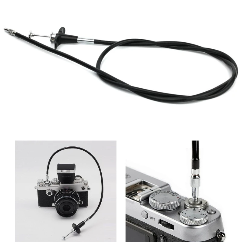 Camera-Manual-Shutter-Shutter-Release-Control-Cable-40cm-70cm-100cm-Mechanical-Locking-Shutter ...