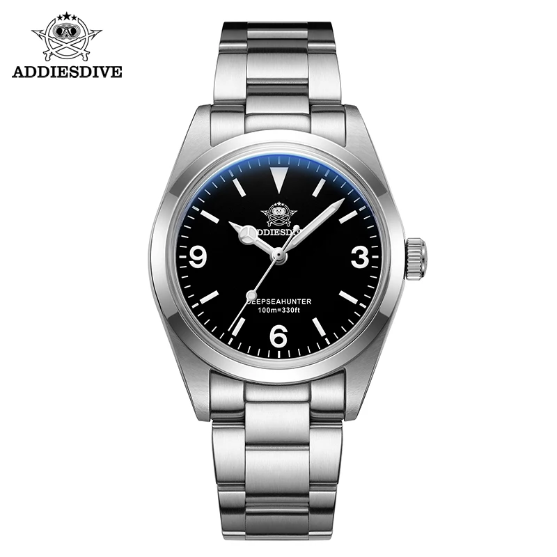 ADDIESDIVE-Quartz-Watch-100meters-waterproof-for-Men-Sapphire-Glass ...