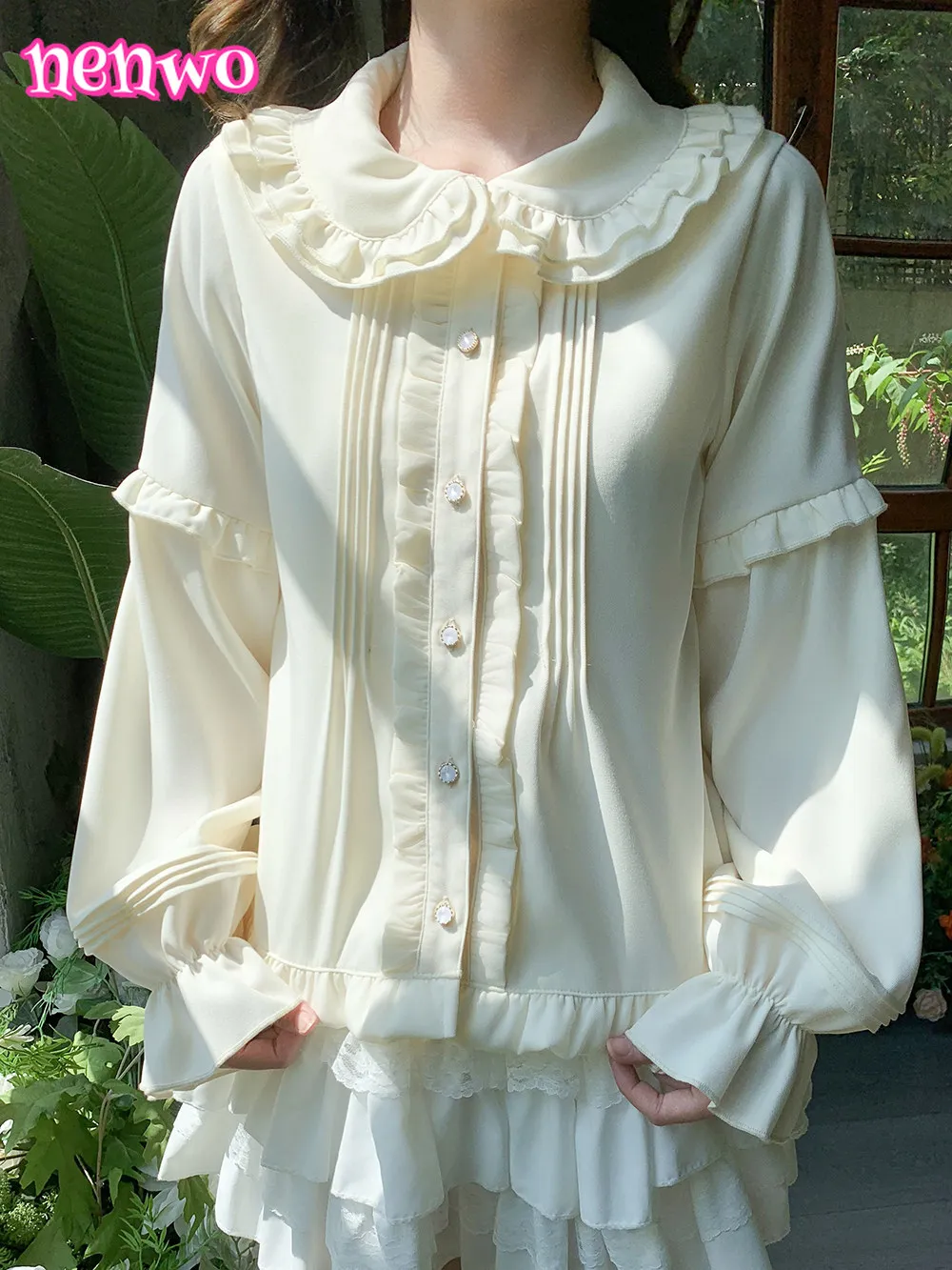 Autumn Sweet Soft Girl Japanese Original Lolita Inner Double Layer Doll ...