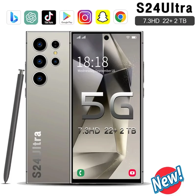 S24-Ultra-Smart-Phone-22GB-2TB-7-3-HD-schermo-cellulare-5G-Dual-Sim ...
