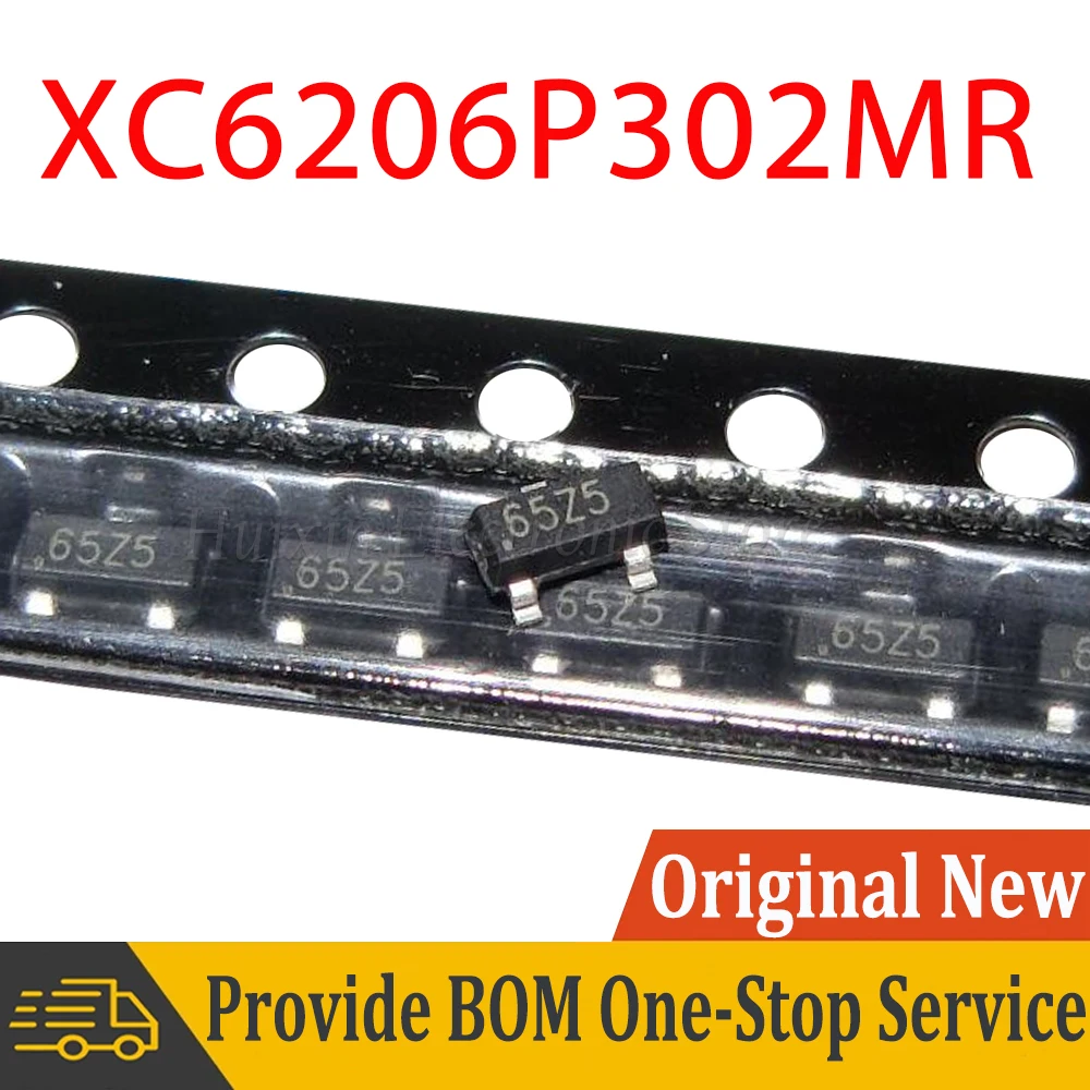 10-50pcs-XC6206P302MR-SOT23-XC6206P302-XC6206-65Z5-SOT-23-3V-Current ...
