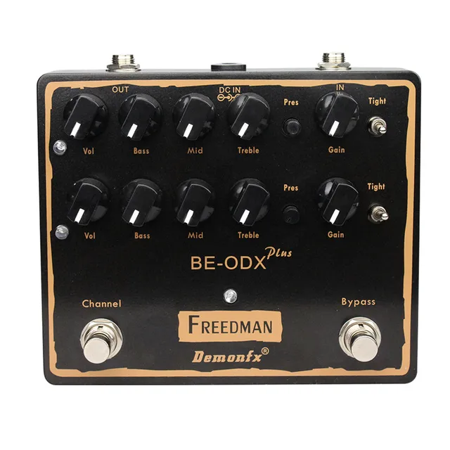 Demonfx BE-ODX PLUS High Quality Guitar Effect Pedal Overdrive ...