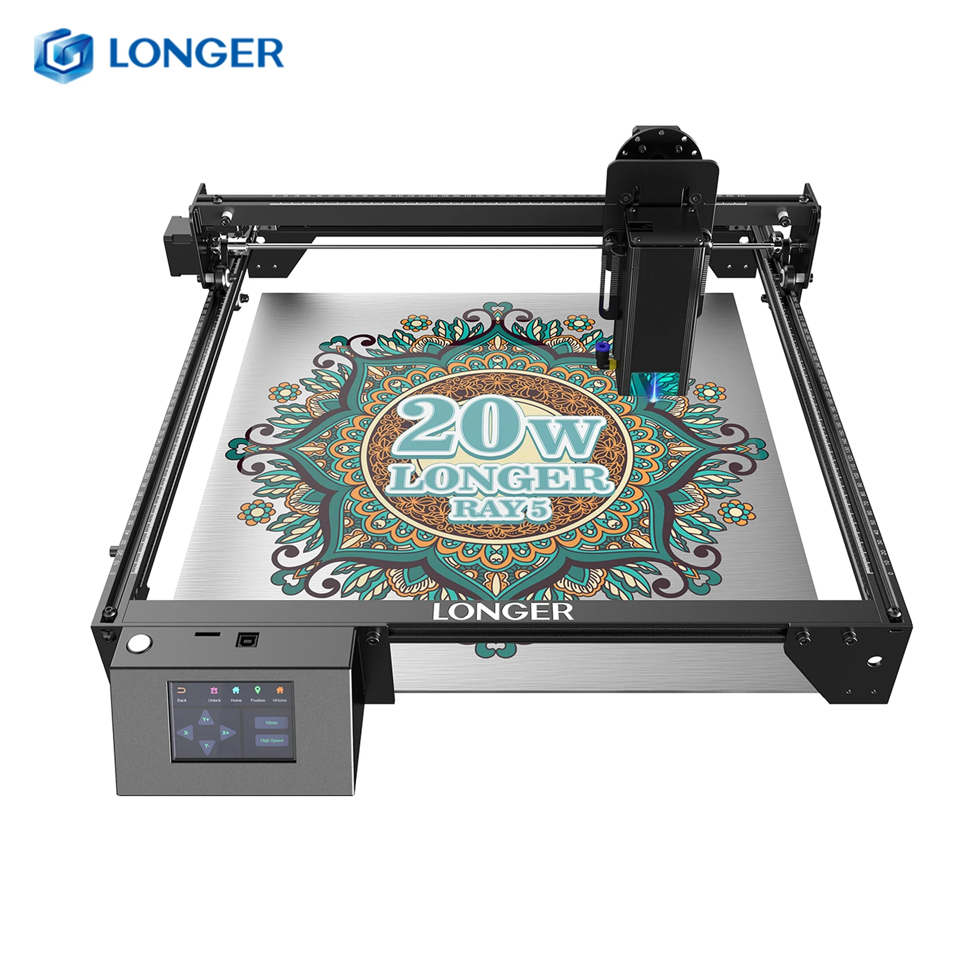 LONGER-Ray5-5W-10W-20W-Laser-Engraver-Engraving-Cutting-Machine-Quick ...