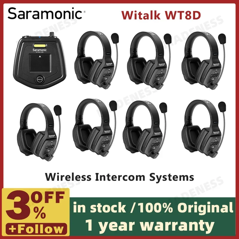 Saramonic-Witalk-WT8D-Full-Duplex-Communication-Wireless-Headset-System ...