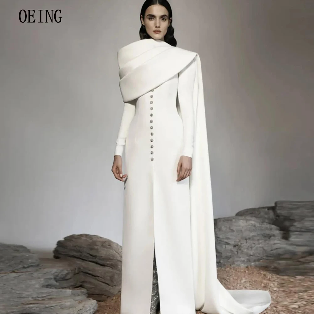 OEING-Robe-de-Soir-e-Royale-Blanche-pour-Femme-Tenue-de-Standing ...