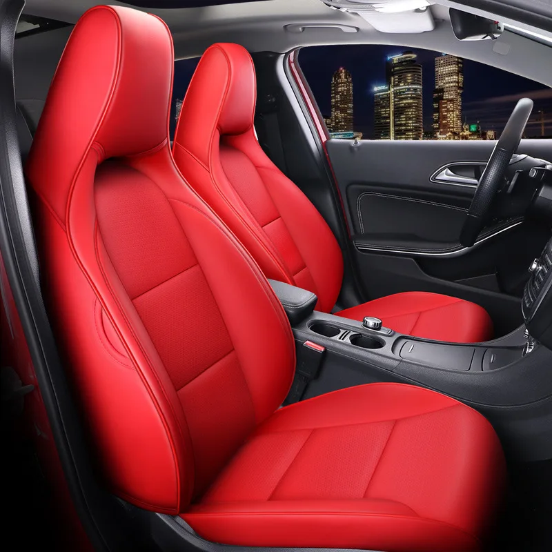Car Seat Covers For Mercedes Benz Gla Glc Cla Luxury Full Set Interior ...