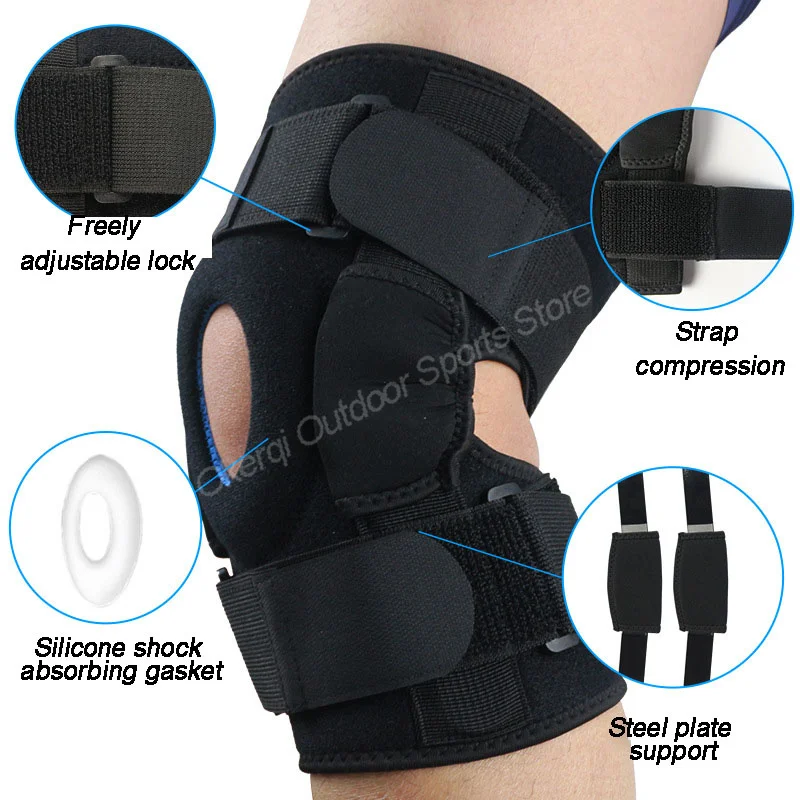 Professional-Sports-Knee-Pads-Knee-Joint-Protector-Medical-with-Steel ...