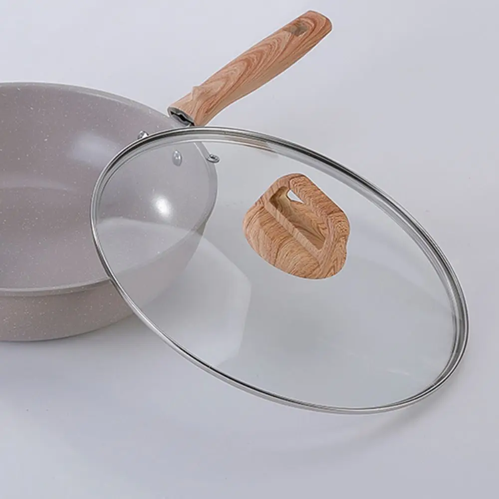 Wood-Grain-Pot-Cover-Handle-Universal-Wooden-Texture-Pan-Lid-Grips-with ...