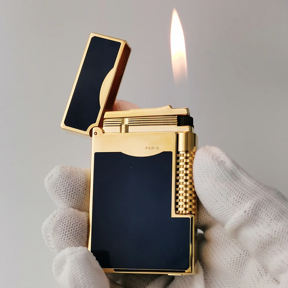 Vintage-D-Brand-Gas-Lighter-Special-Ignition-Wheel-Lighters-High-end ...