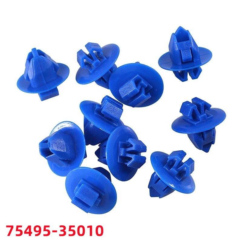 100Pcs-Push-Type-Automobile-Plastic-Fastener-Door-Panel-Clips-Fit ...
