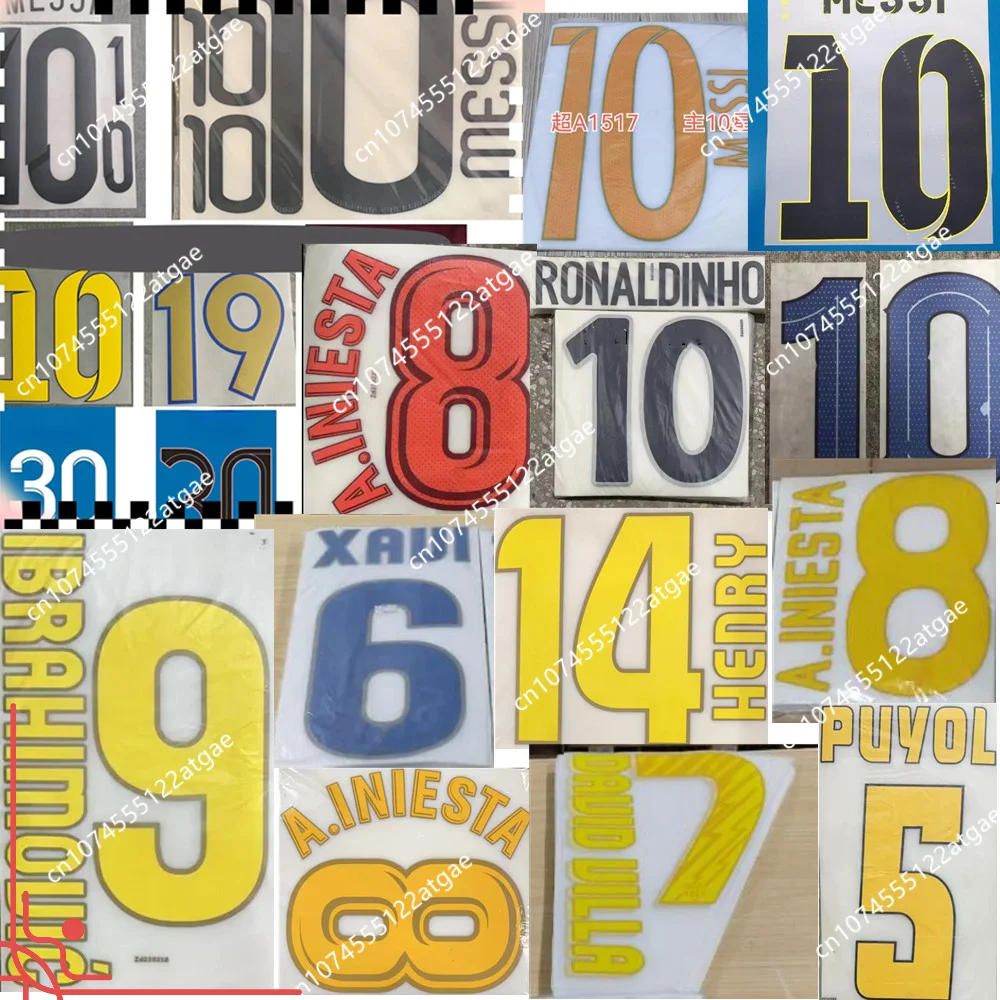 Super-A-Retro-soccer-Name-Number-Nameset-Printing-Name-Number-Iron-on ...