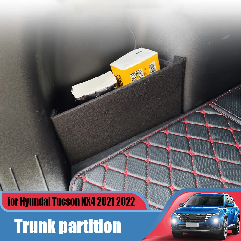 For Hyundai Tucson Nx4 2021 2022 Tailbox Storage Organization Partition ...