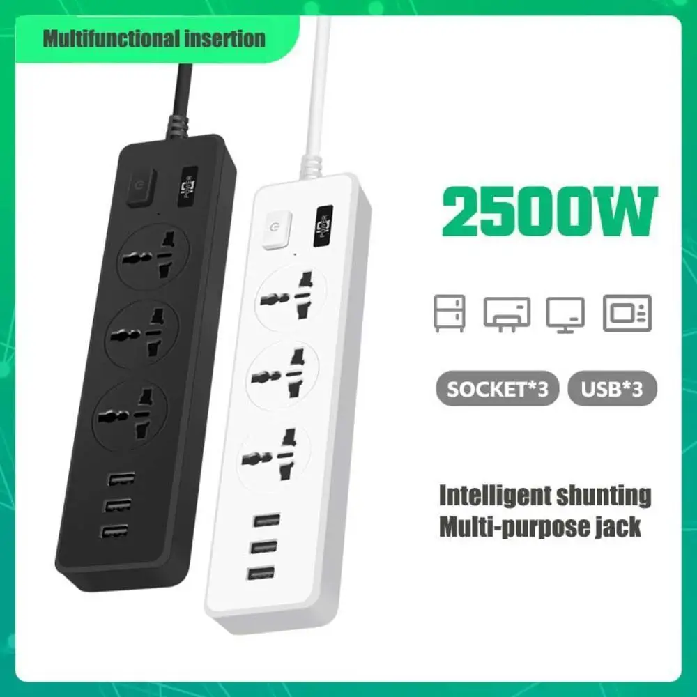 Multi-Outlet-Power-Extension-Board-With-3-Usb-Cable-Plug-Home-High ...