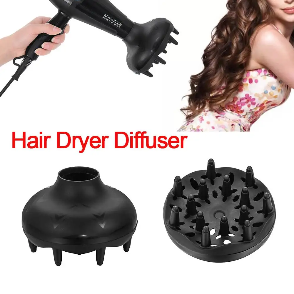 Black-Hair-Diffuser-Curly-Tool-Salon-Hair-Dryer-Curls-Diffuser ...