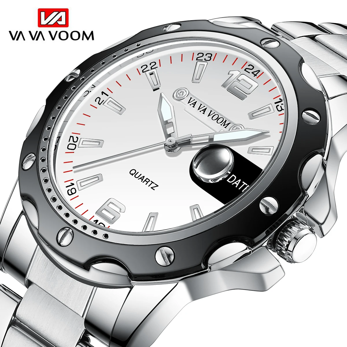 VA-VA-VOOM-Top-Brand-Men-Watch-Personality-Design-Business-Stainless ...